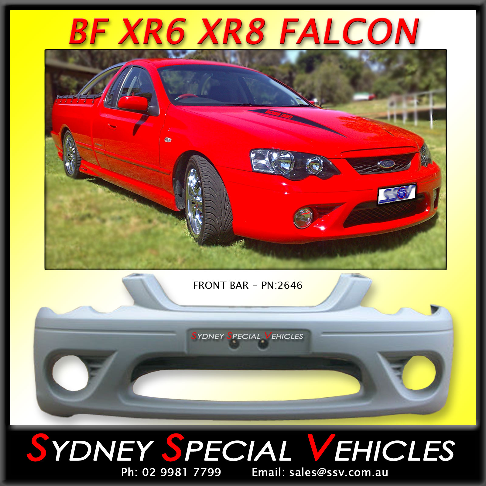 Shift Knobs & Boots For Ford Falcon 2 Pcs XR Front Grill & Rear Boot ...